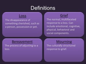 Bereavement and Grief: A Comprehensive Guide