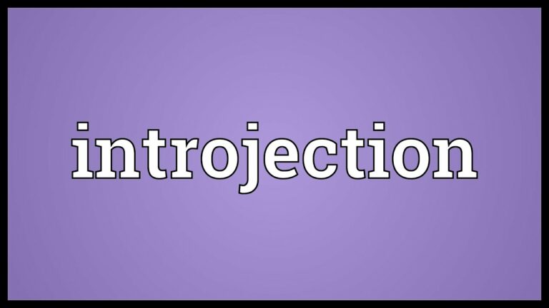 Introjection: Meaning, Types, Effects, Examples and More