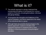 Eclectic Psychology And Eclectic Therapy: A Resource Guide