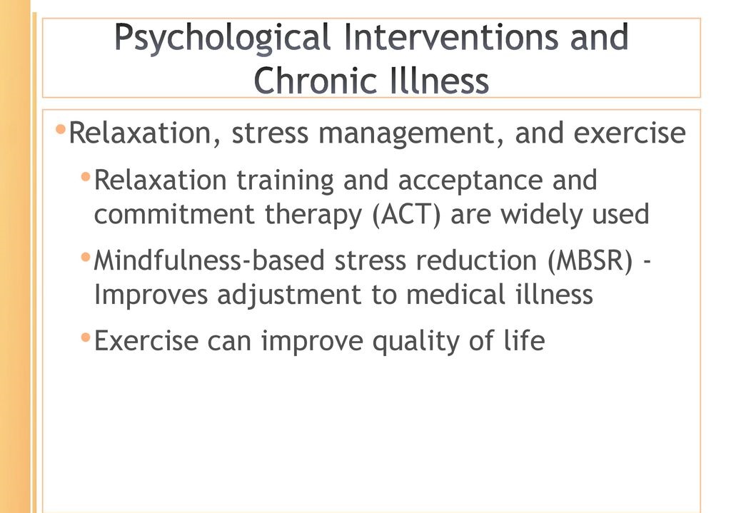 Therapy For Chronic Illness: Meaning, How It Works and More
